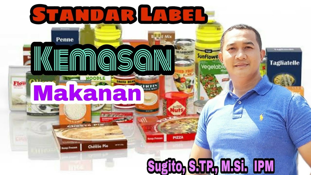 Cara membuat LABEL KEMASAN sesuai ATURAN BPOM - YouTube