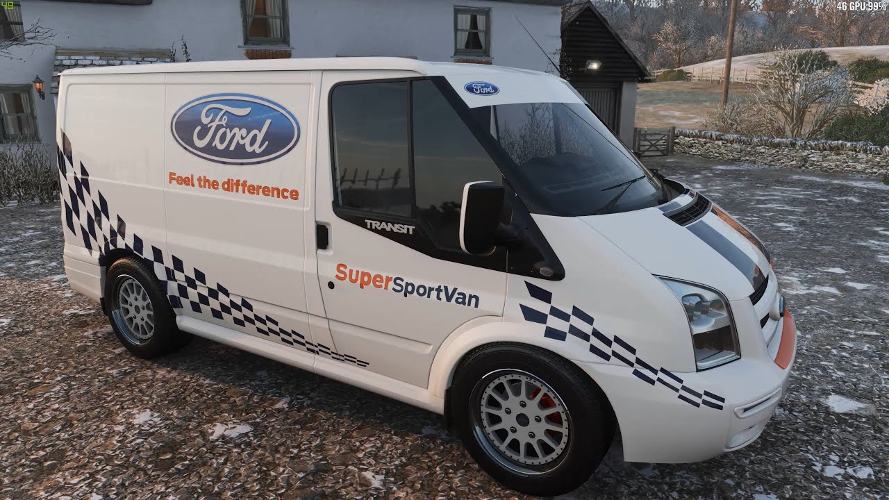 Forza Horizon 4 - 2011 Ford Transit Supersportvan - Car Show Speed Jump ...