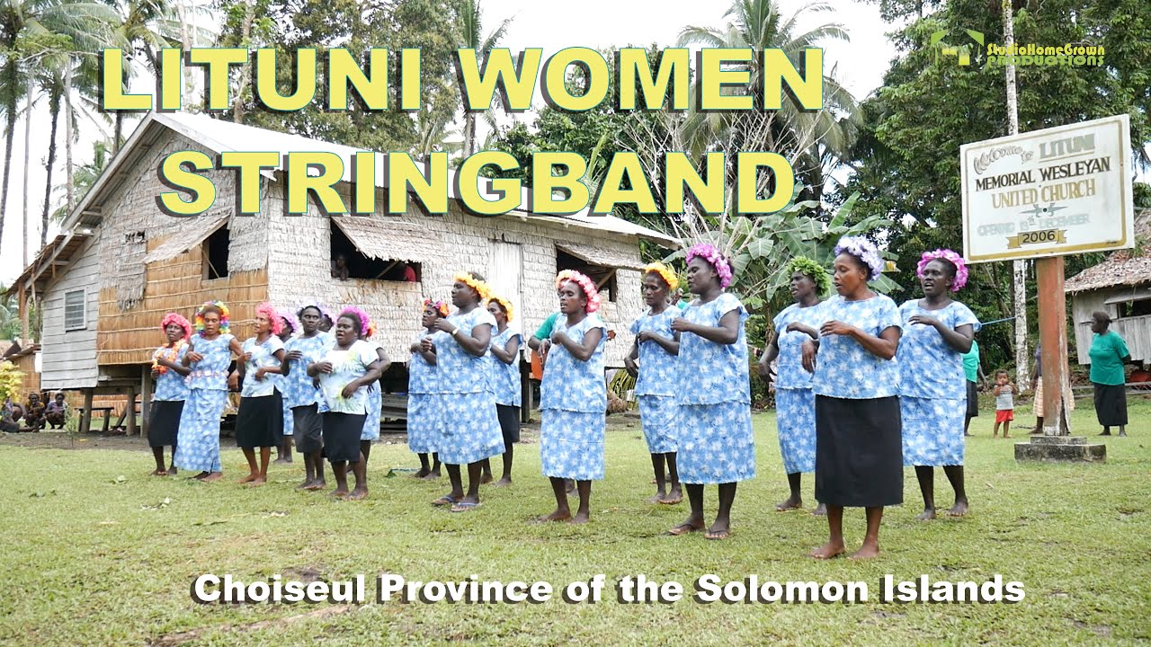 Lituni Women Stringband, Lituni Village, Choiseul Province of the ...