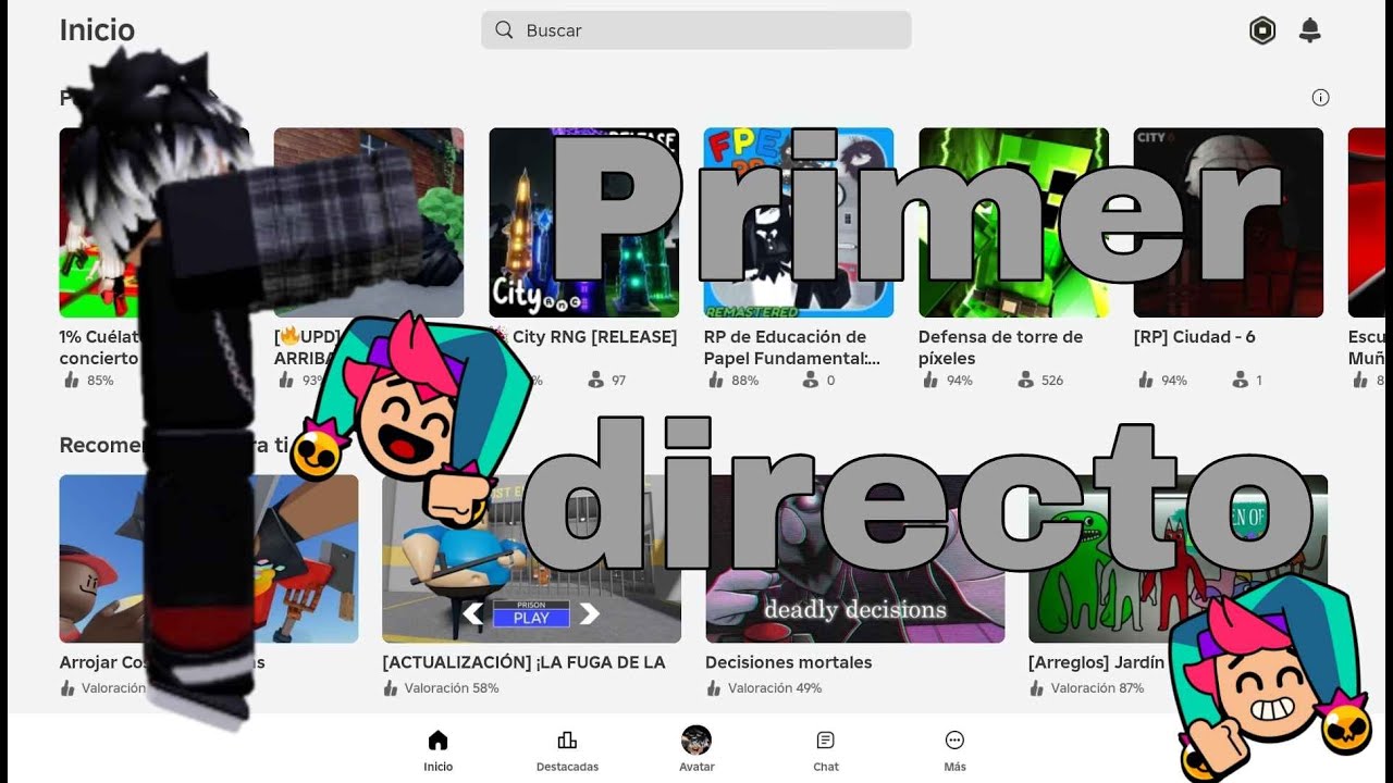 Jugando con subs (Primer Directo) - YouTube