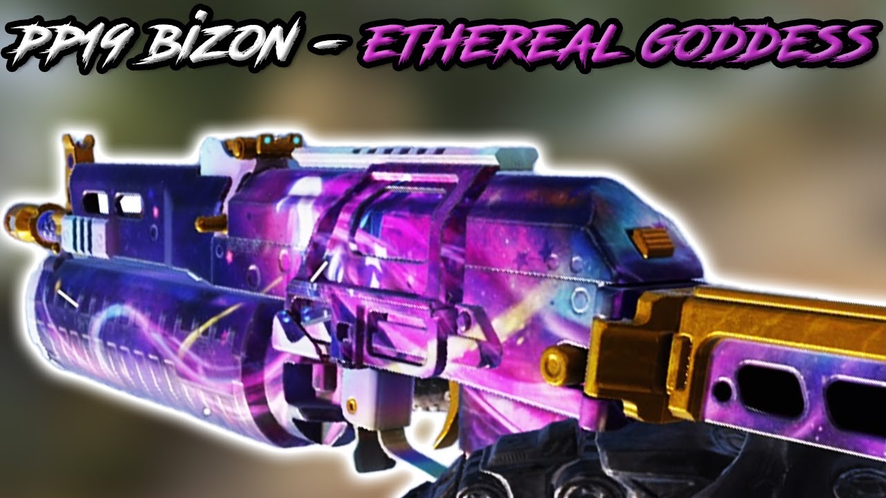 PP19 BIZON ETHEREAL GODDESS BLUEPRINT GAMEPLAY COD MOBILE | Clan Wars ...