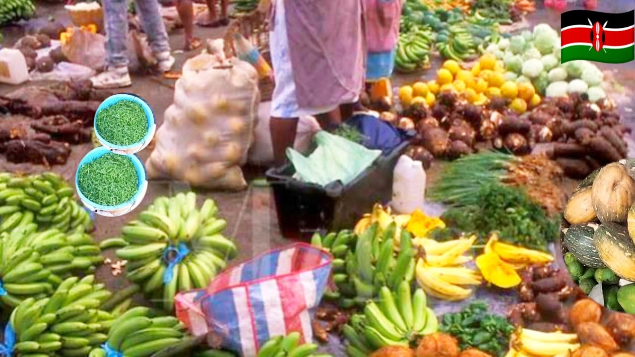 African Rural Market In Kenya 🇰🇪 East Africa 🌍Cost Of Living In 2025 ...
