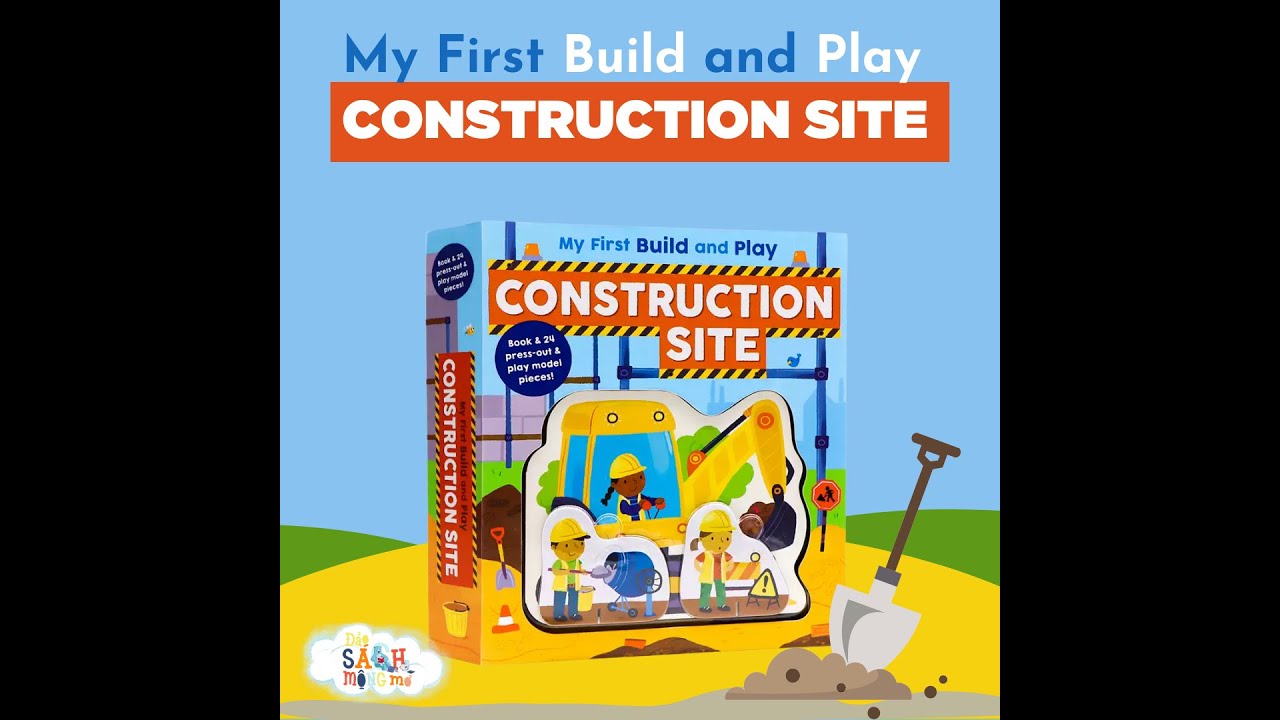 Bộ xếp hình 3D My First Build and Play: Construction Site - Little ...