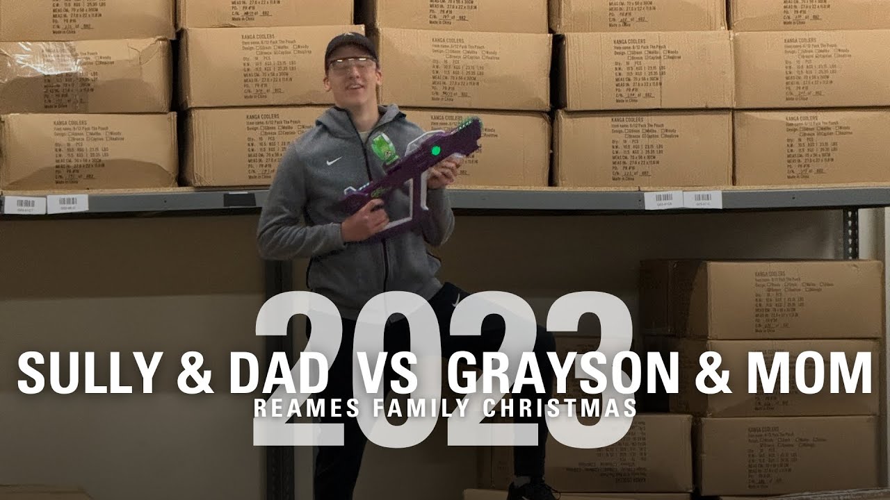 Sully & Dad VS Grayson & Mom | December 25, 2023 - YouTube