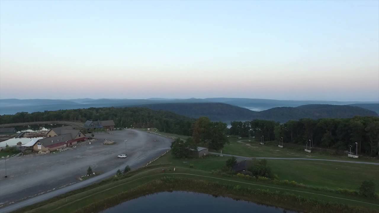 Morning over Deep Creek Lake & Wisp Resort - YouTube