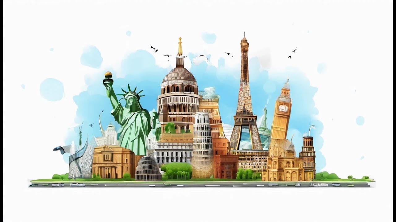 The Most Iconic Landmarks of Every Country (World Tour) - YouTube