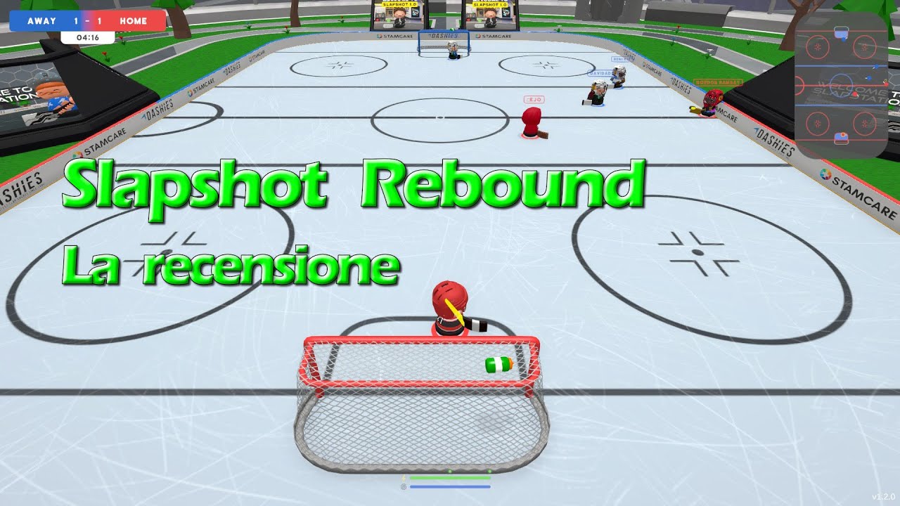 SLAPSHOT REBOUND - RECENSIONE GAMEPLAY ITA - LA TANA DEL COBRA - YouTube