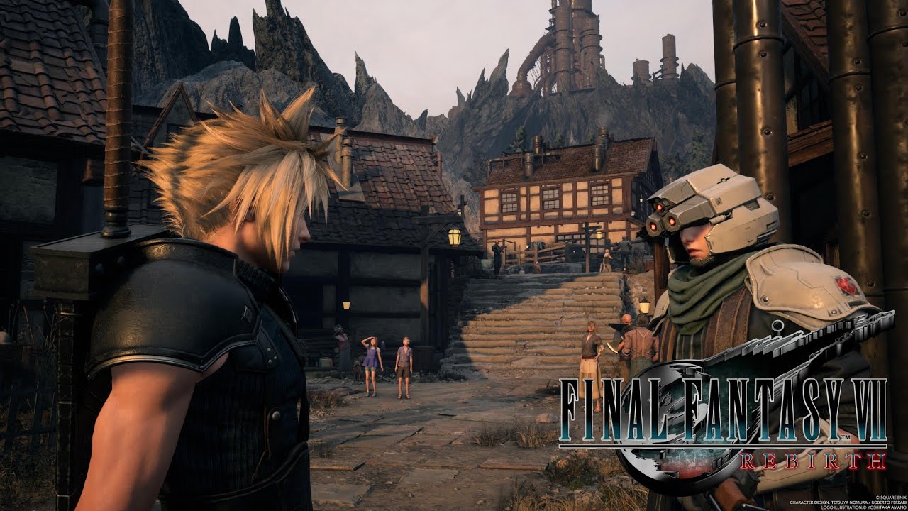 Exploring Nibelheim! Final Fantasy VII Rebirth Demo Gameplay - YouTube