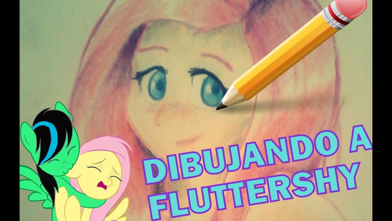 Como Dibujar A Fluttershy Humana - YouTube