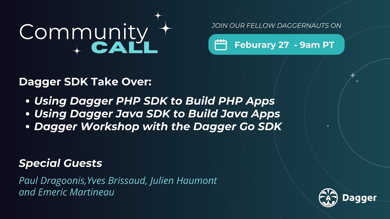 Dagger Community Call - YouTube