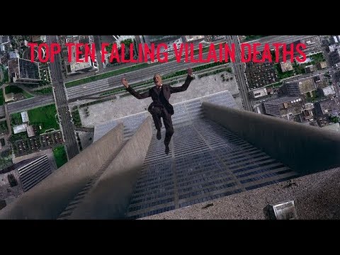 Fantastic Crap: Top Ten Falling Villain deaths - YouTube