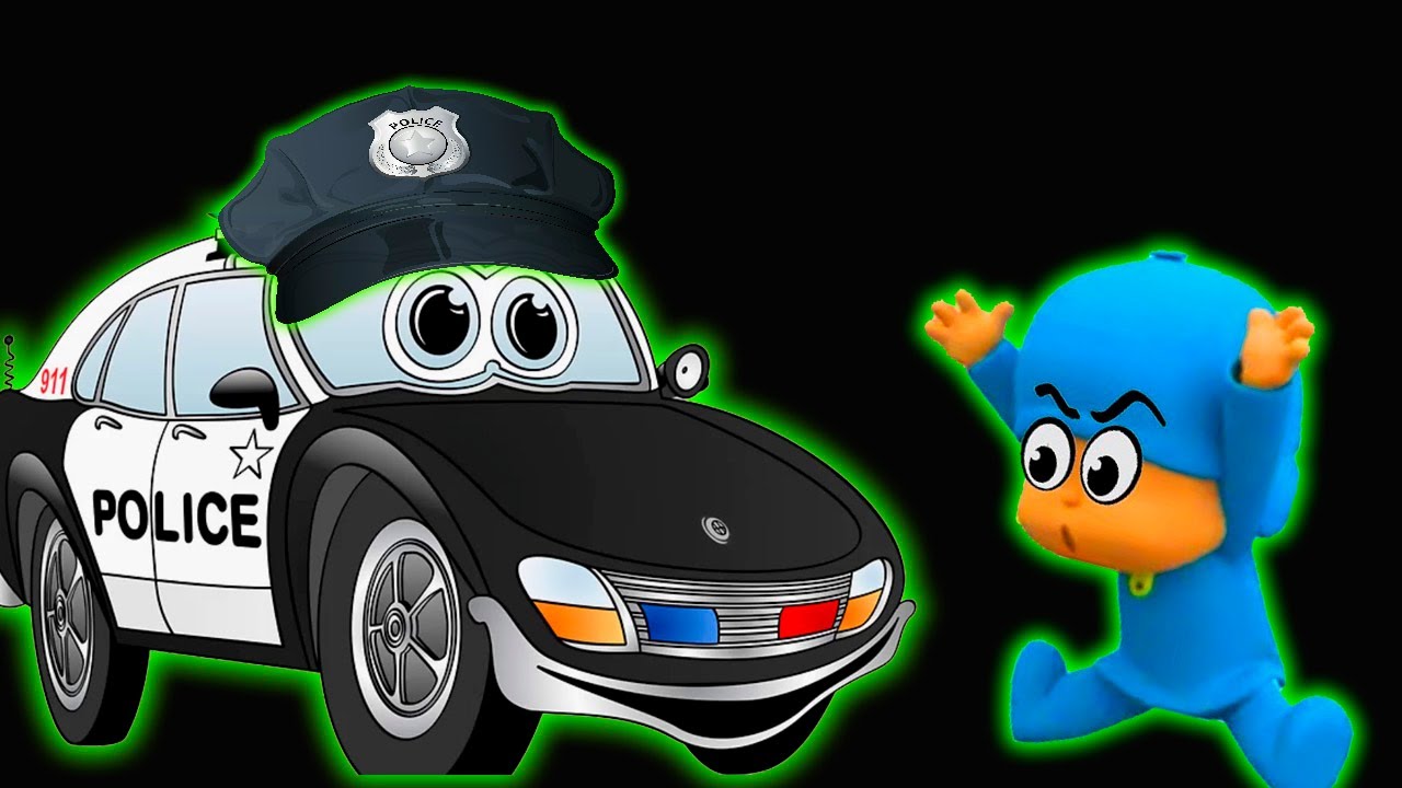 Pocoyo & police car Sound Variations in 33 Seconds - YouTube