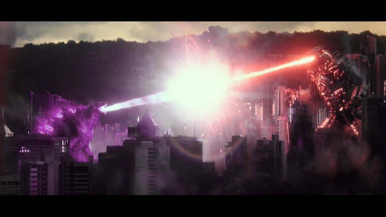 Pink Godzilla vs Mechagodzilla - YouTube