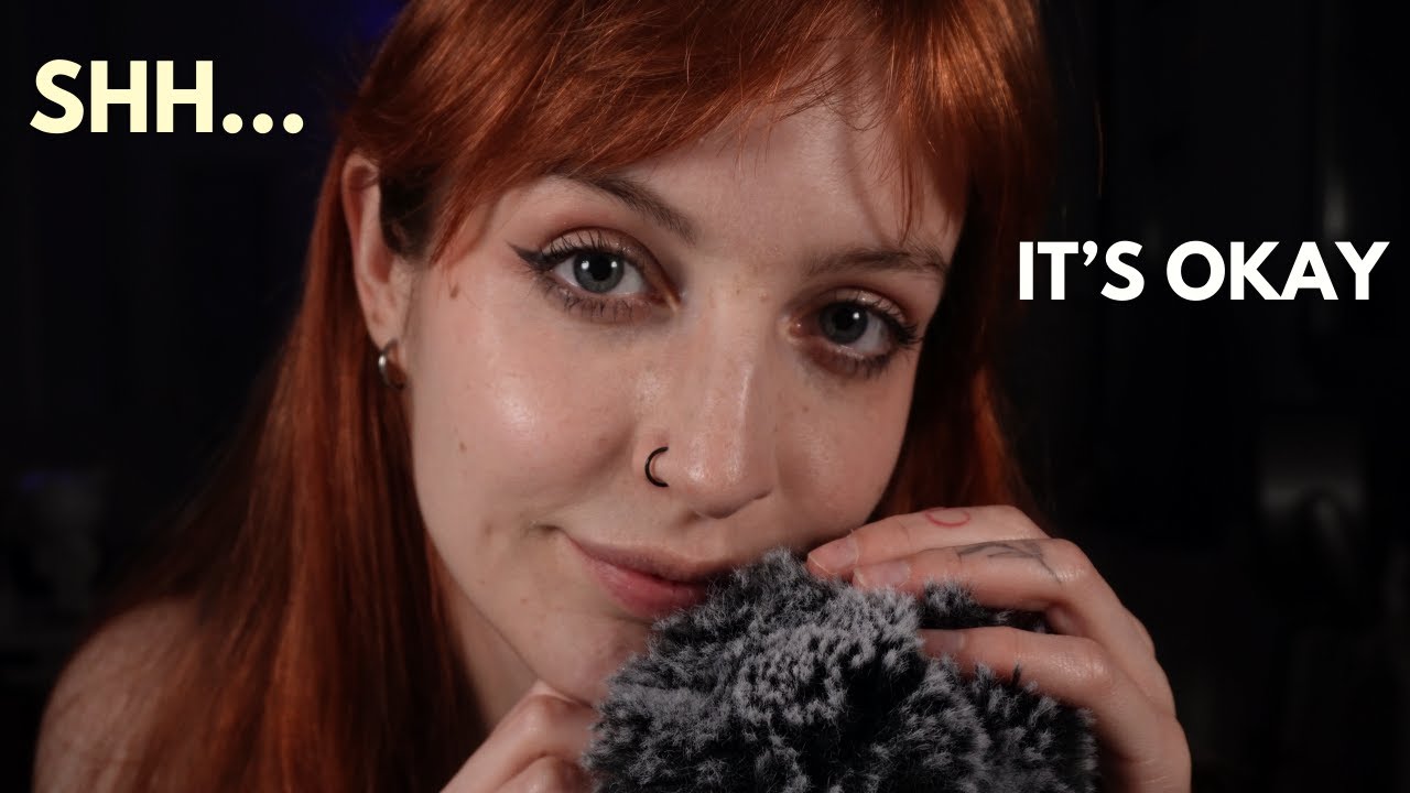 ASMR "Shh.. it's okay" Comforting Whispers for Anxiety & Sleep - YouTube