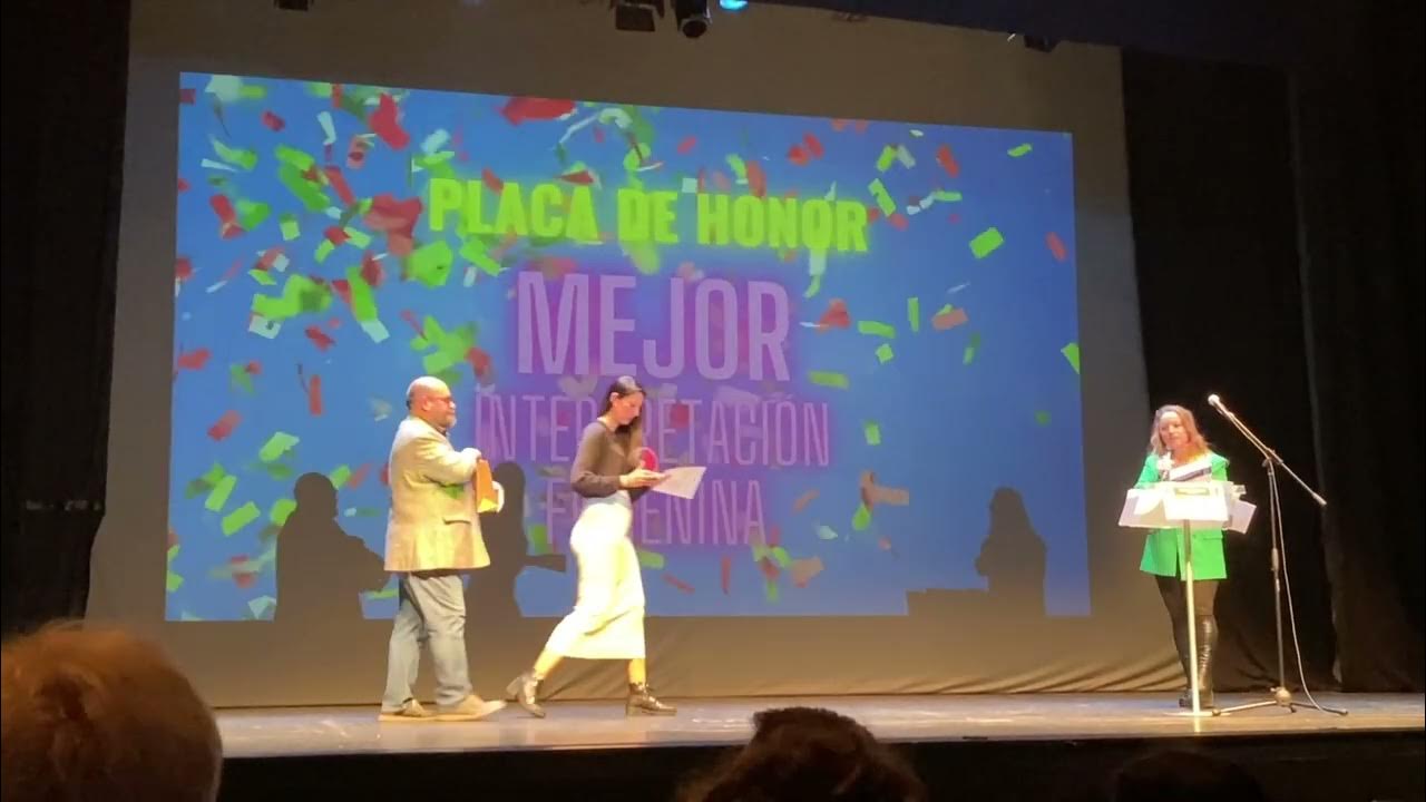 Premios II Certamen de Teatro Aficionado Coslada 2023 - YouTube