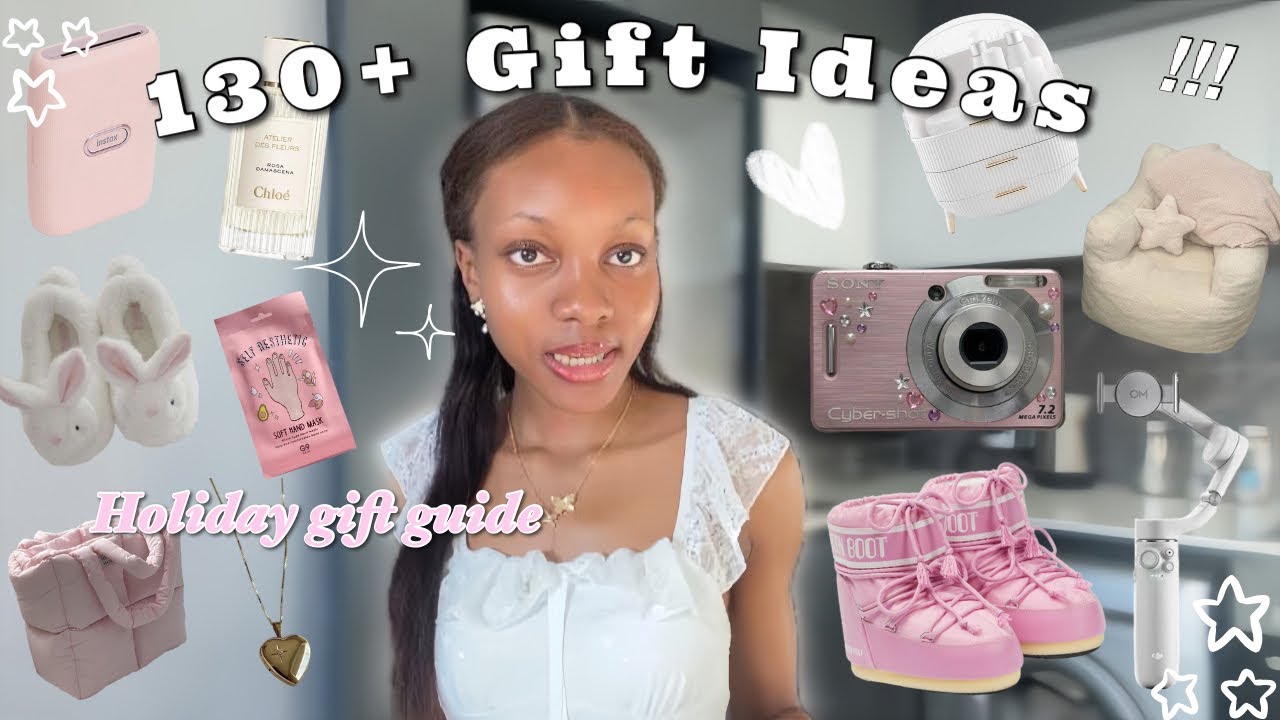 130+ HOLIDAY GIFT GUIDE LIST 2024 | Festive, girly , aesthetic gifts ...