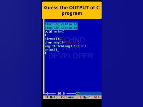 Guess the OUTPUT | C Language Programs and Answers Part 147 | C Programming #youtubeshorts # ...