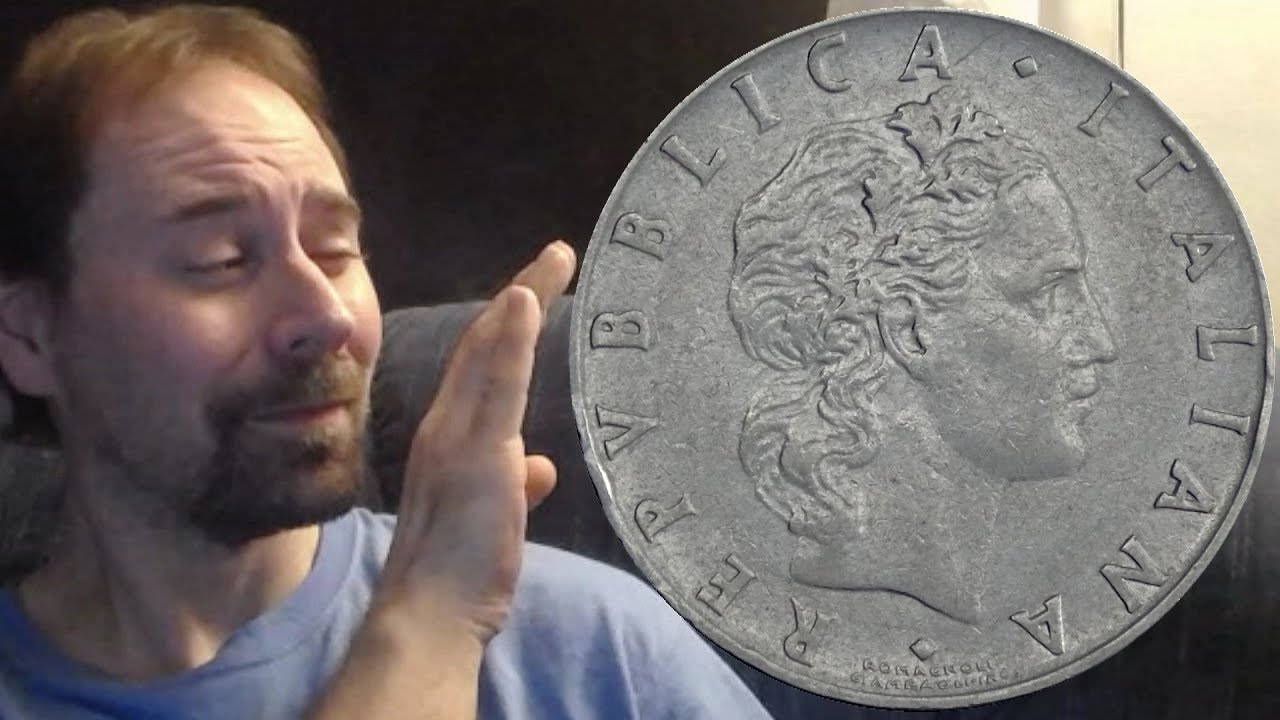 Italy 50 Lire 1963 R Coin - YouTube
