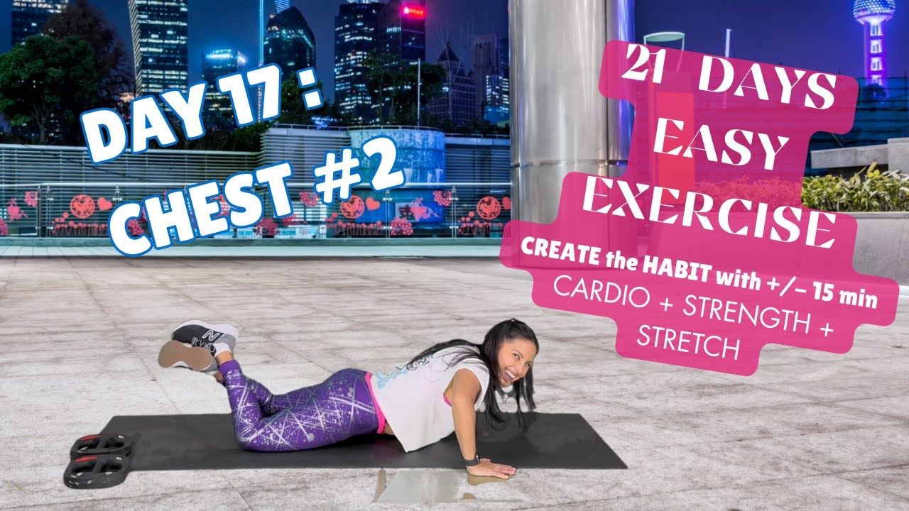 Day 17 of 21 Days of Exercise for Beginners | 13 min routine of At-Home ...