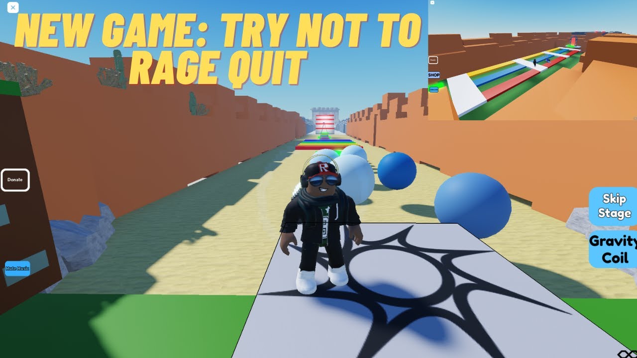 New Roblox obby: try not to rage quit - YouTube