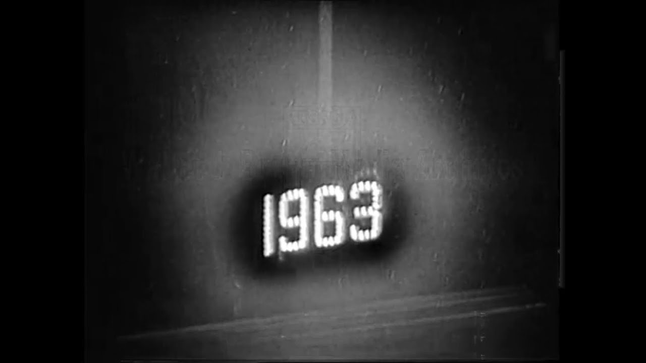 New Year's Eve in Times Square [1962-1963] - YouTube