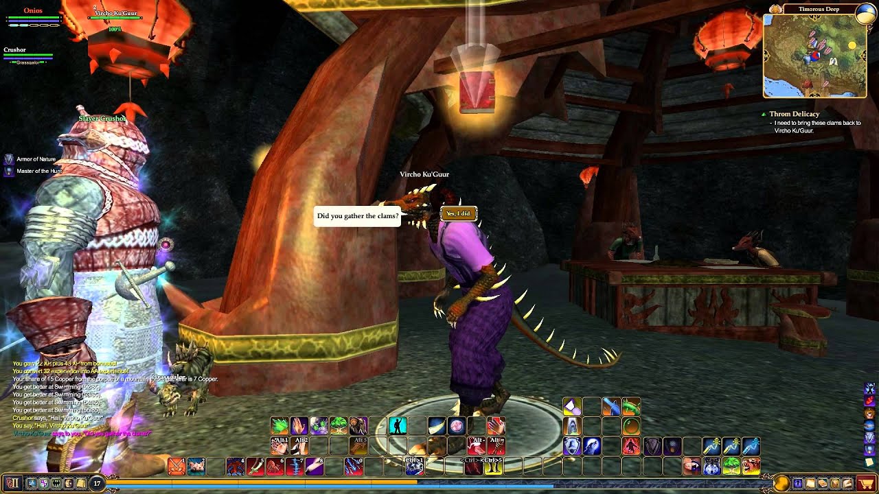 EverQuest 2 - Timorous Deep - Vircho Ku'Guur - Throm Delicacy - Level ...