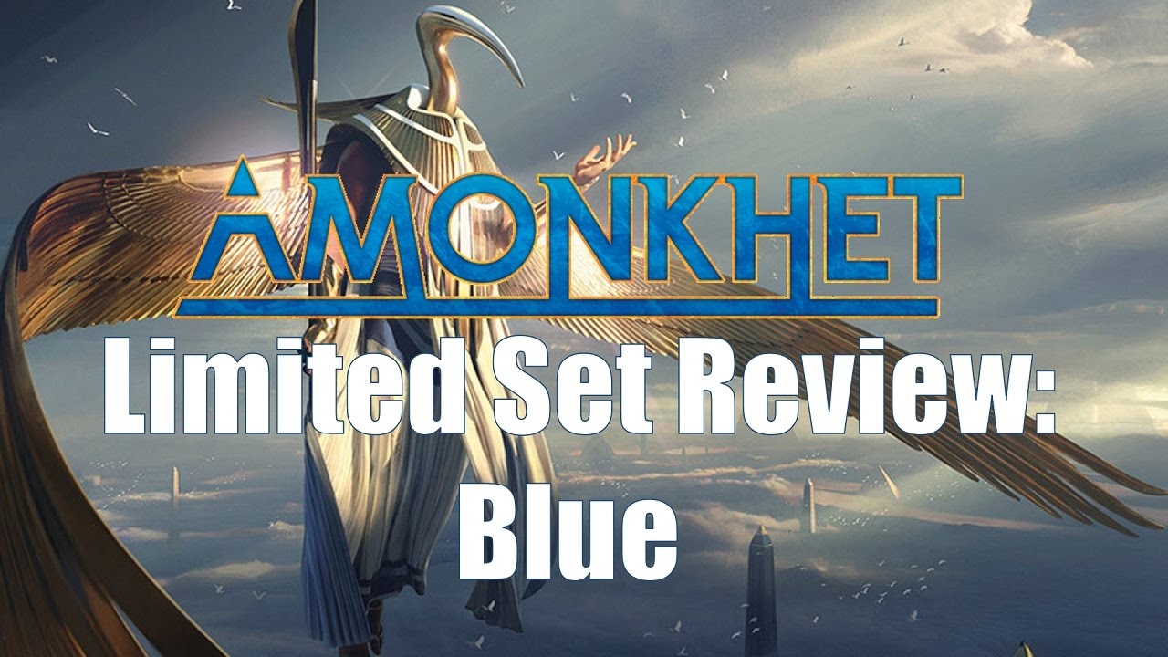 Amonkhet Full Set Limited Review: Blue - YouTube