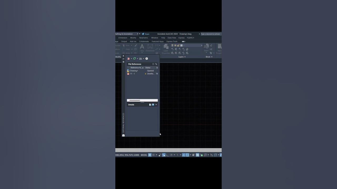 How to Attach PDF in AutoCAD Drawing | XREF Command Tutorial - YouTube