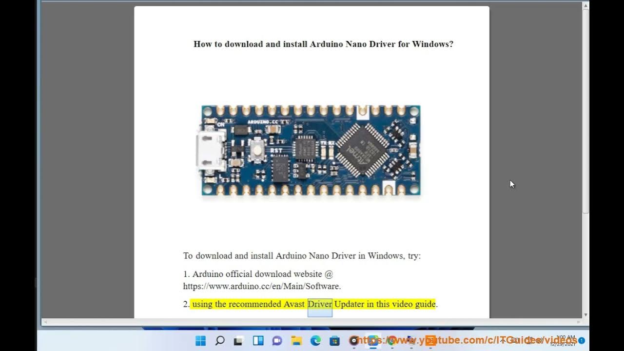 Download & install Arduino Nano Driver for Windows 11/10/8/7 (2023 ...