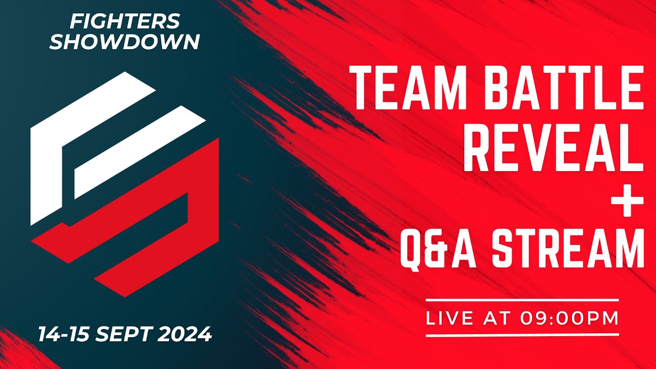 FIGHTERS SHOWDOWN 2024 - Team Battle Reveal + Q&A Stream - YouTube