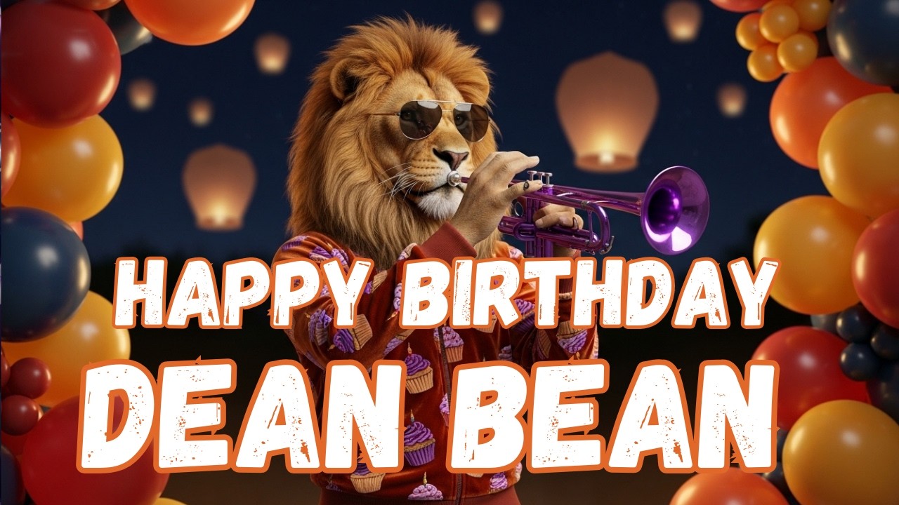 DEAN BEAN - Happy Birthday Song - Happy Birthday to Dean Bean - YouTube
