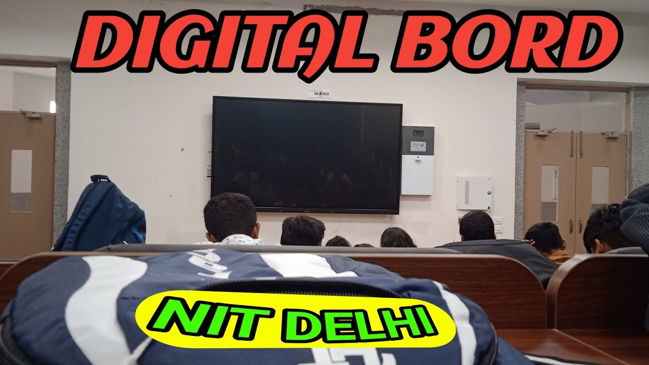 modern class room in nit delhi. nits lecture hall view. fast growing ...