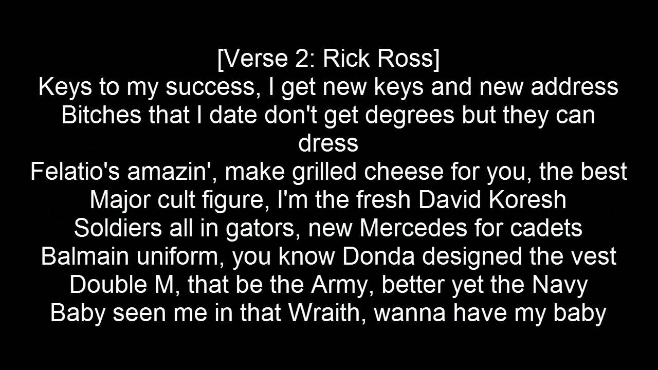Sanctified Rick Ross Lyrics