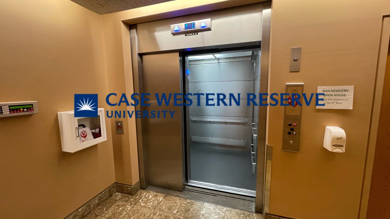 Neat OTIS (mb. TKE) Traction Elevator #1 | CWRU Wood Building ...