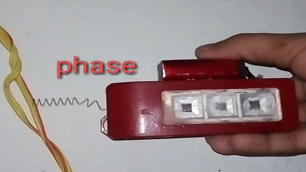 Very Simple Non Contact Voltage Tester [Homemade] - YouTube