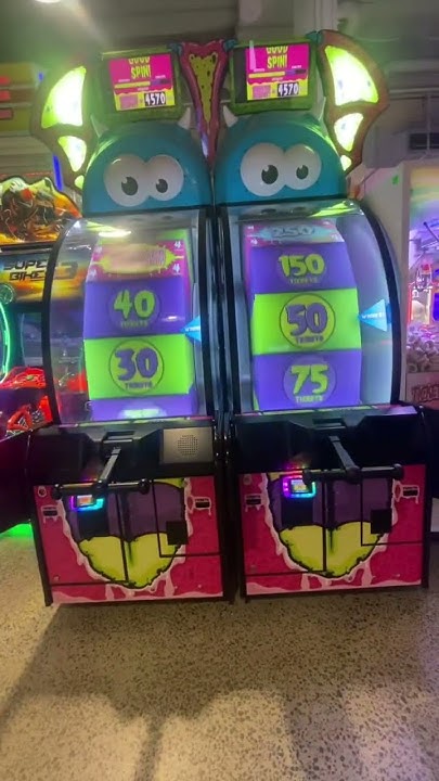 Ticket Monster Arcade Machine - YouTube