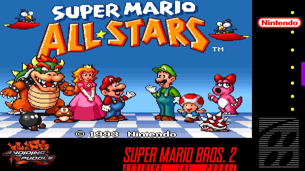 Aris Plays Super Mario Bros. 2 (SNES) - Full Playthrough - YouTube