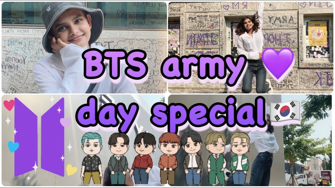 Visited BTS old Building and fav. Restaurant 🇰🇷💜 - YouTube