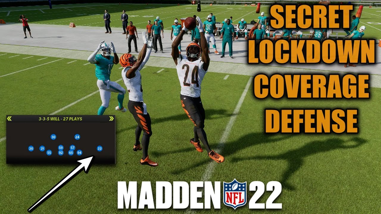 THIS SECRET MADDEN 22 COVERAGE DEFENSE LOCKS DOWN THE RUN & PASS! EASY ...