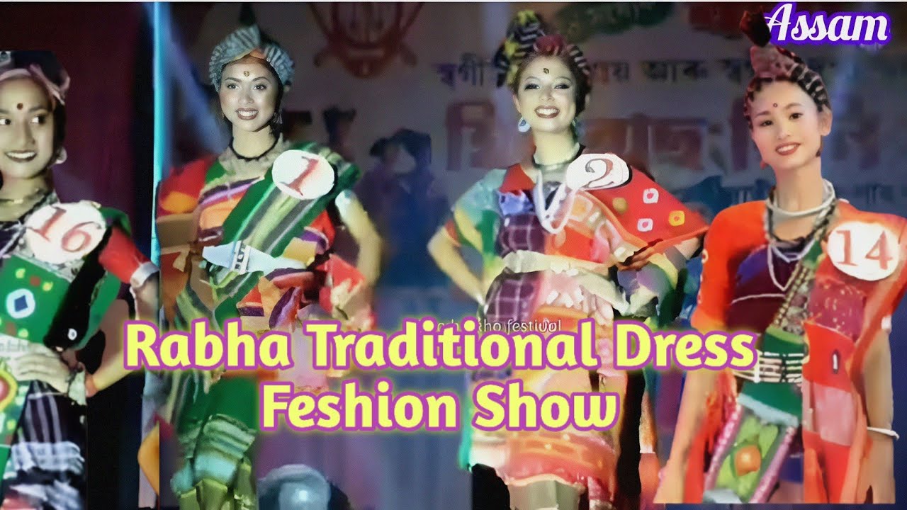 Rabha Traditional Dress Feshion Show in Dudhnoi #rabha_feshion_show # ...