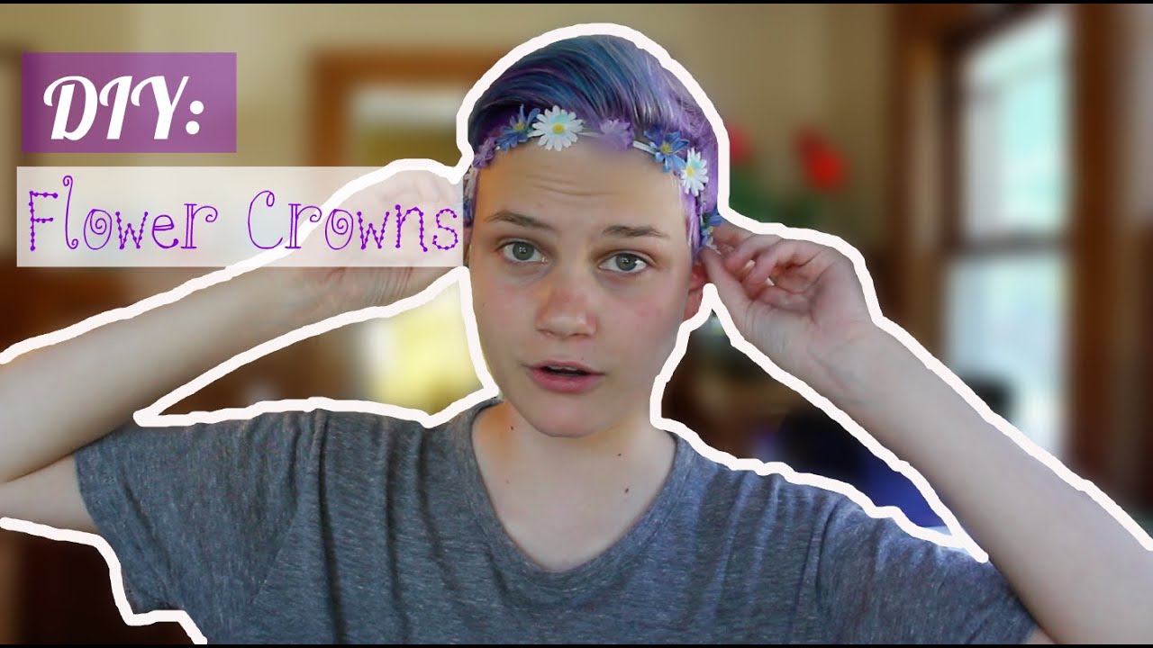 DIY: Flower Crowns | Tyler Beazley - YouTube