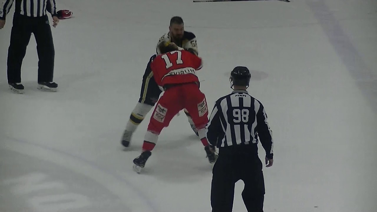 Fight/Bagarre Dave Hamel vs Cédric Labelle 25 janvier 2020 - YouTube