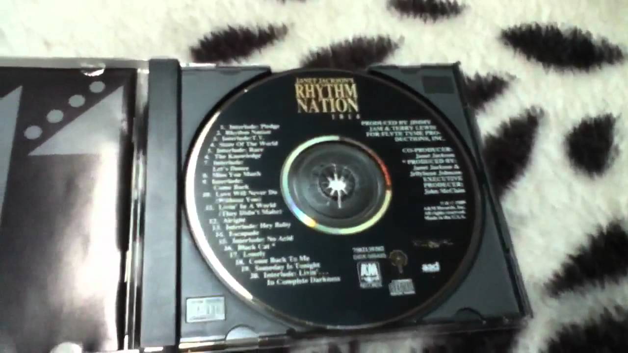 Janet Jackson Rhythm Nation 1814 CD Unboxing - YouTube