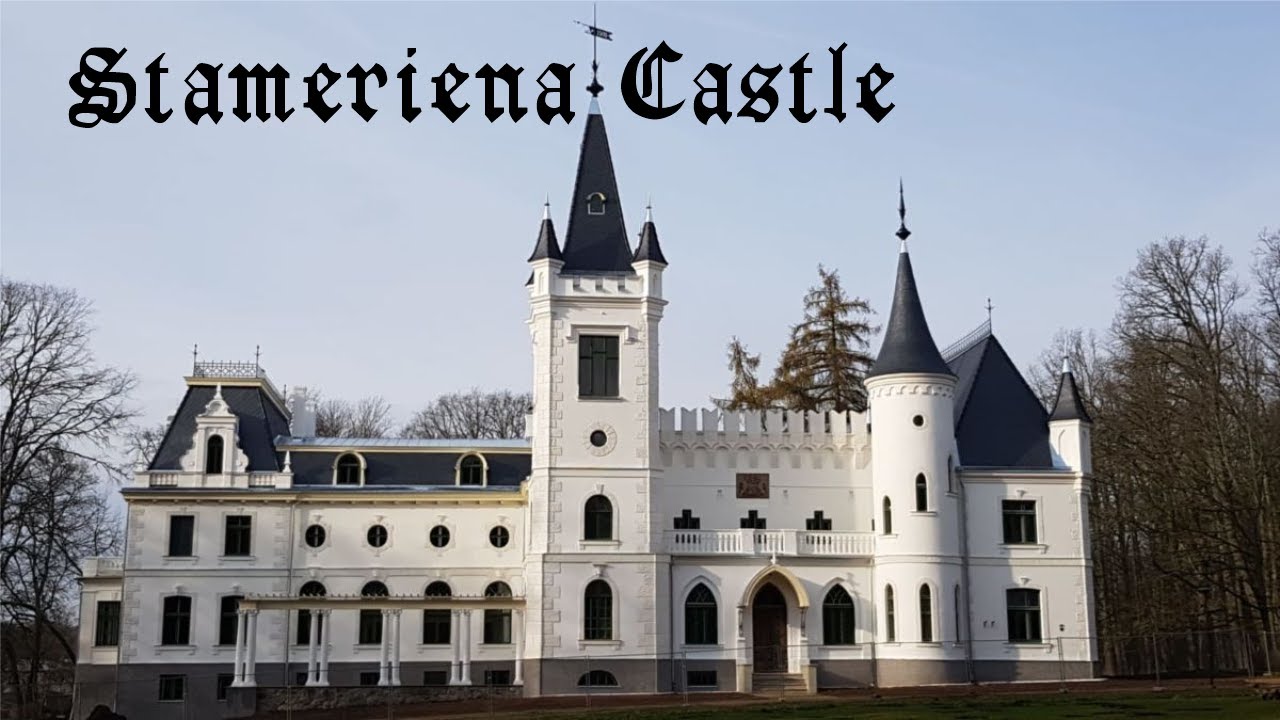 One of the most magnificent castles in 🇱🇻 Latvia - Stameriena Castle ...