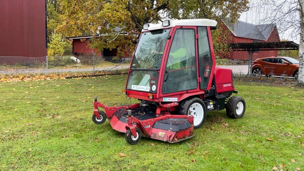 Köp Redskapsbärare Toro Groundsmaster 3000-D på Klaravik - YouTube