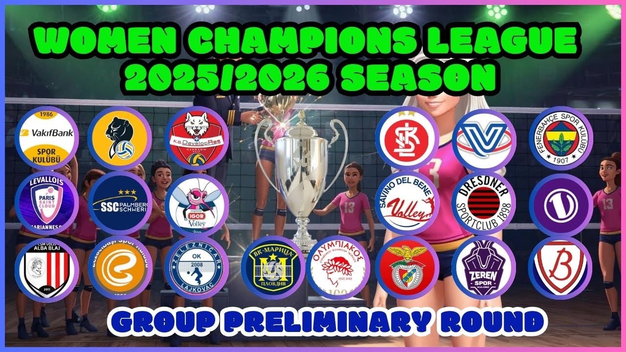 Here Are The Clubs Participating In The 2025-2026 Women's Champions ...