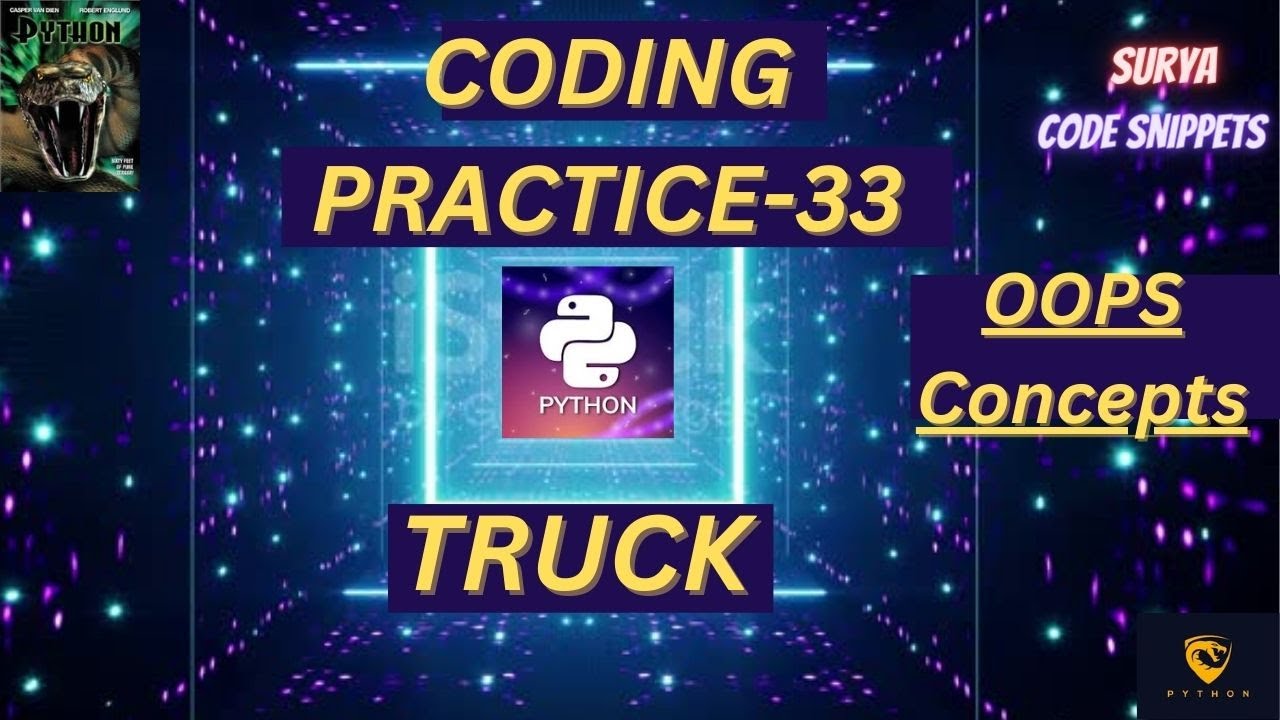 Truck Coding Practice 33 Ccbp Python Nxtwave Idp Python Youtube