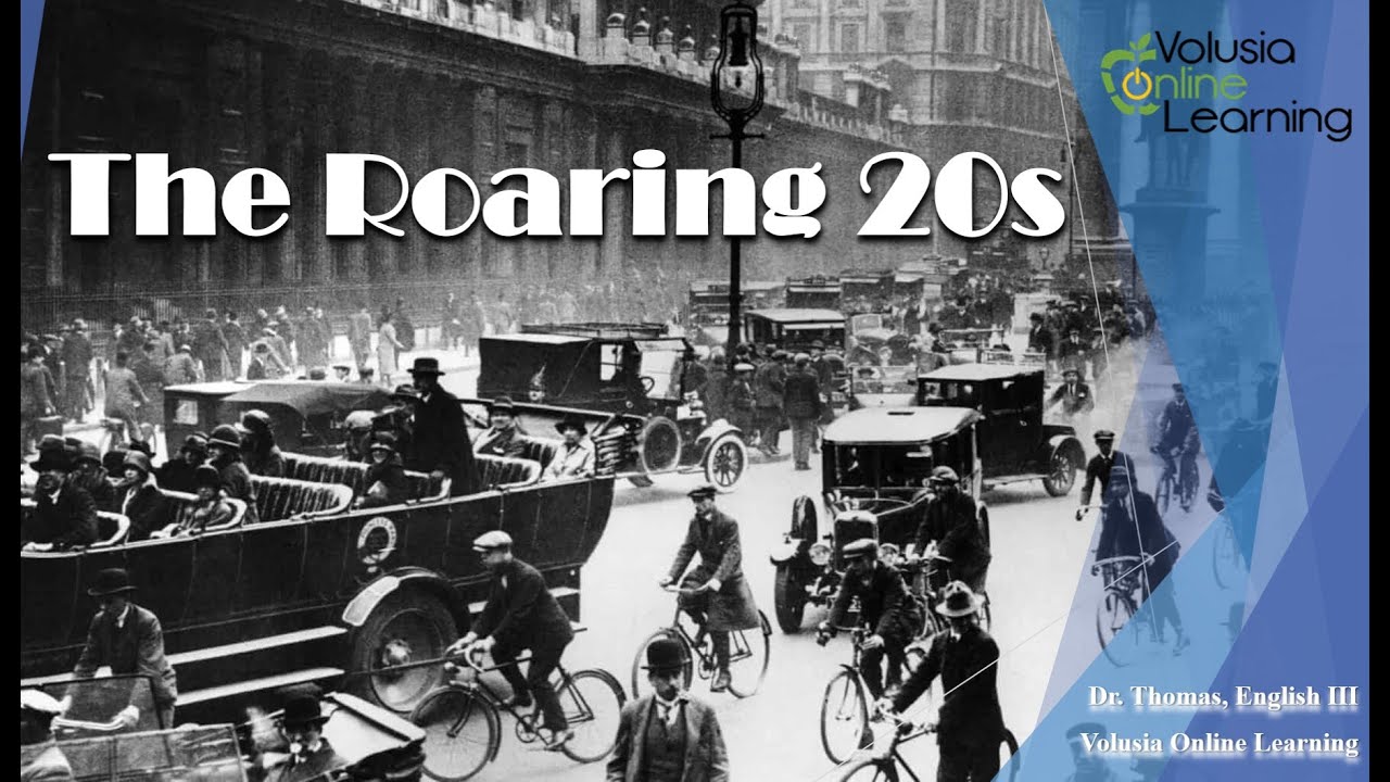 Live Lesson The Roaring Twenties (The Great Gatsby background) - YouTube