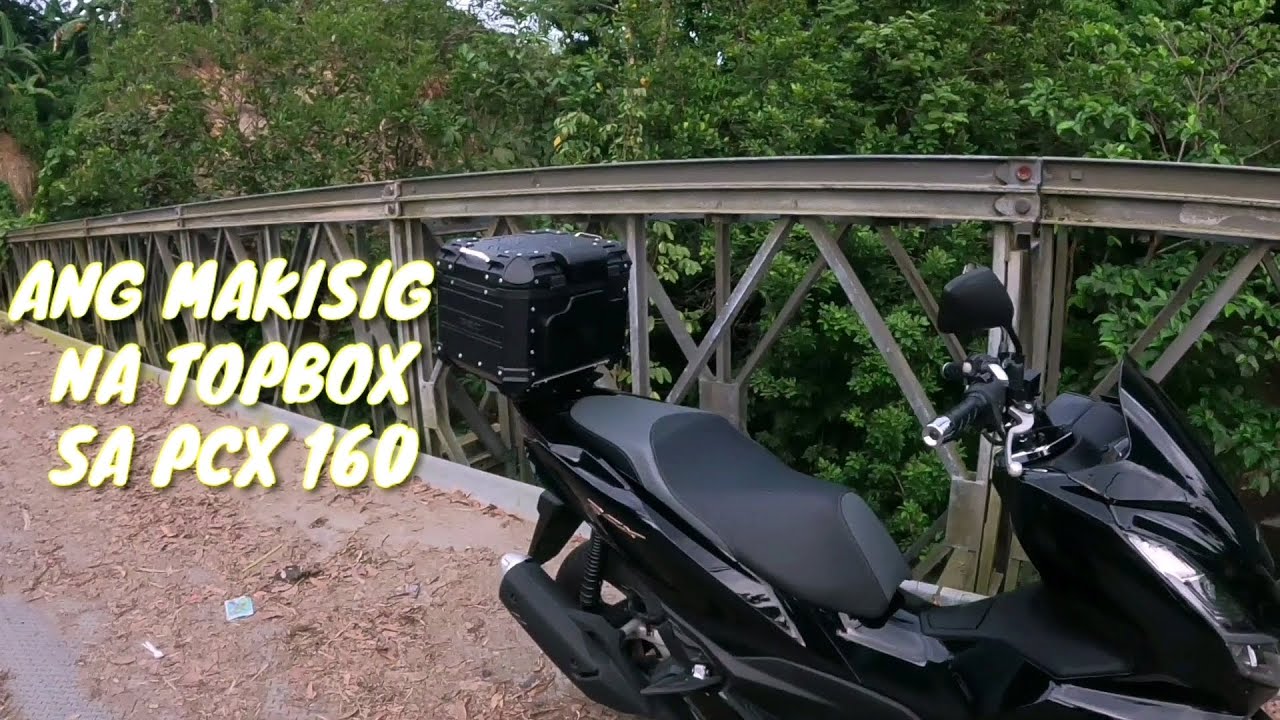 ANG PINAKAPOGING ALLOY TOP BOX SA PCX 160 | SEC BLACK HAWK - YouTube