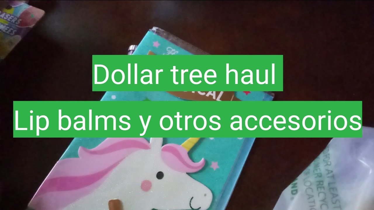 Dollar Tree Haul 💵 🌳 Lip Balms Y Mucho Mas Youtube 6106